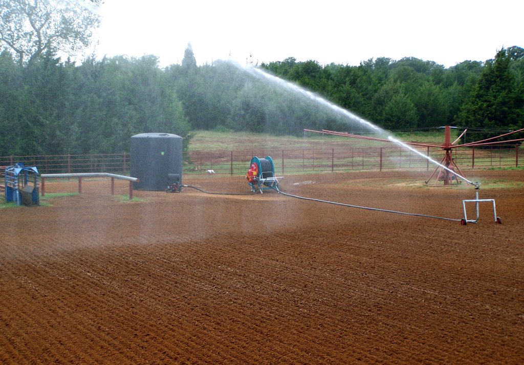 Micro Rain Pasture and Arena Watering Systems ~ Horse Expo USA